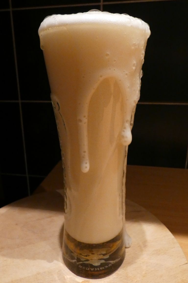 And now think about a cold, bitter beer with velvet foam - Johannes beer