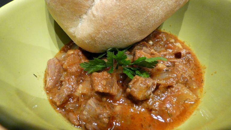 "Ostri" - Georgian beef goulash in Polish version - culinary journeys ...